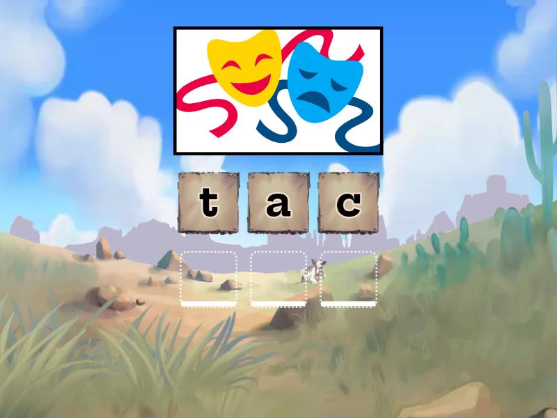 Go Getter 1: Unit 5.1 - Action verbs - Anagram