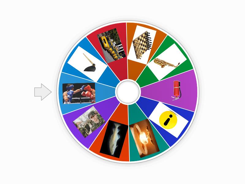 Bingo da Ortografia sons do X - Random wheel