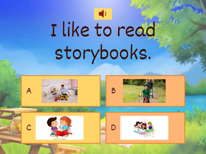 Poem "I like" - Quiz