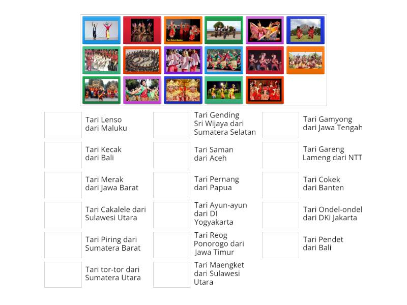 Tarian Tradisional - Match up