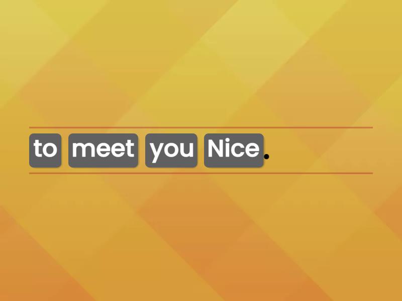 Homework Alice - Unjumble