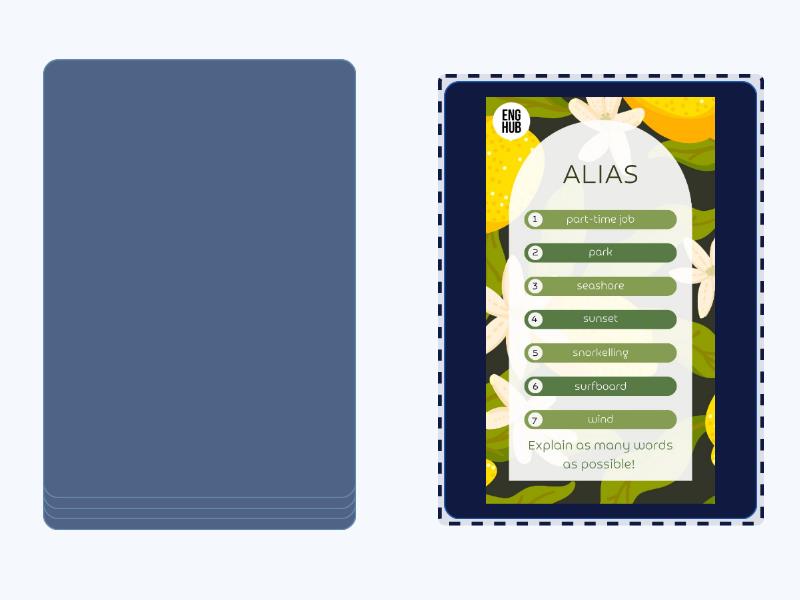 Summer Alias 6-10 - Speaking cards