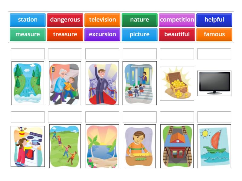 Oxford Phonics World 5 Unit 8 - Match up