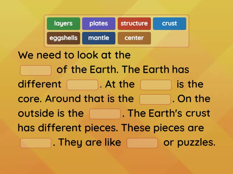 Find the s and complete the paragraph - Missing word