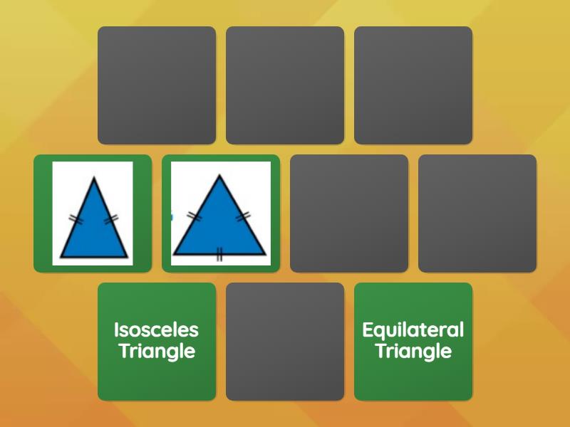 Triangles - Matching pairs