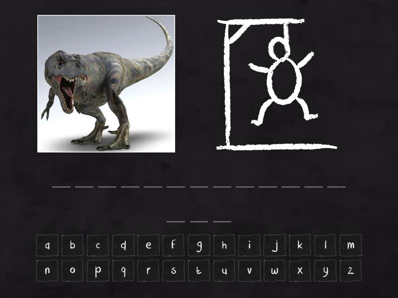 Dinosaurs - Hangman