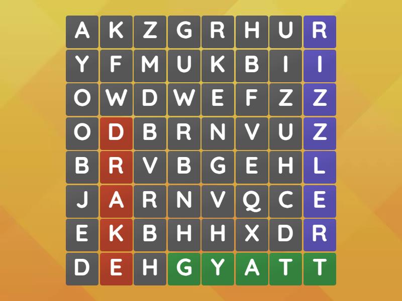 BRAINROT - Wordsearch