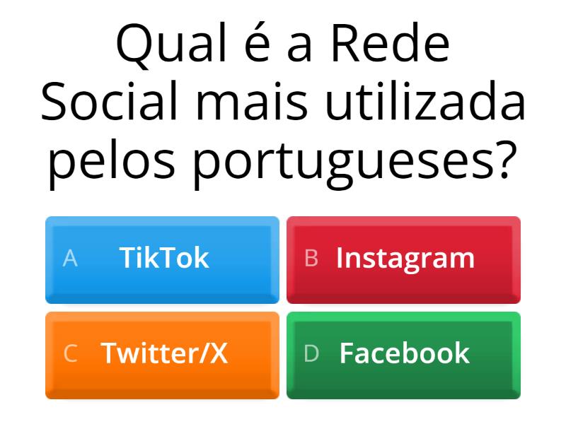 Redes Sociais - Quiz