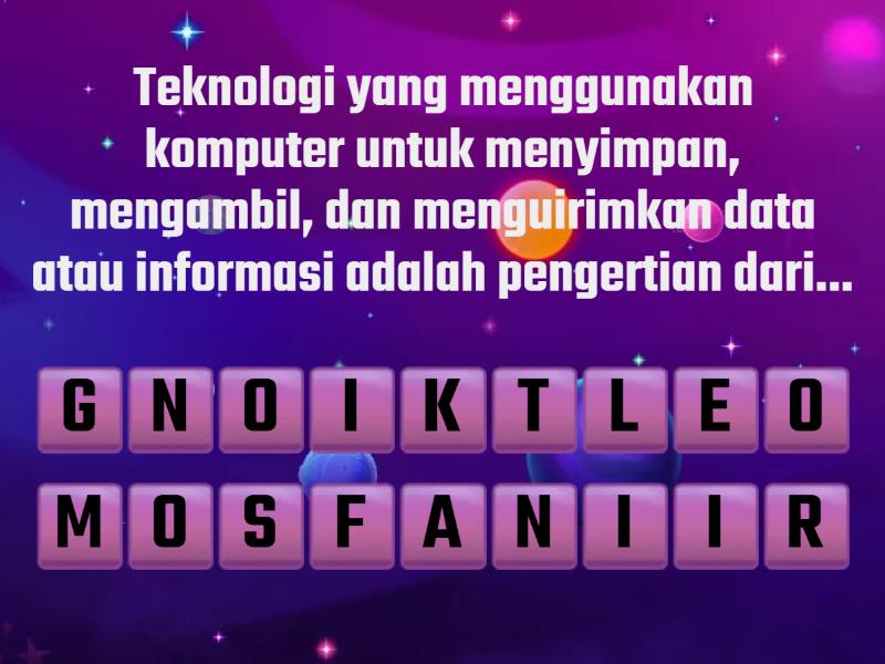 Dampak Sosial Informatika - Anagram