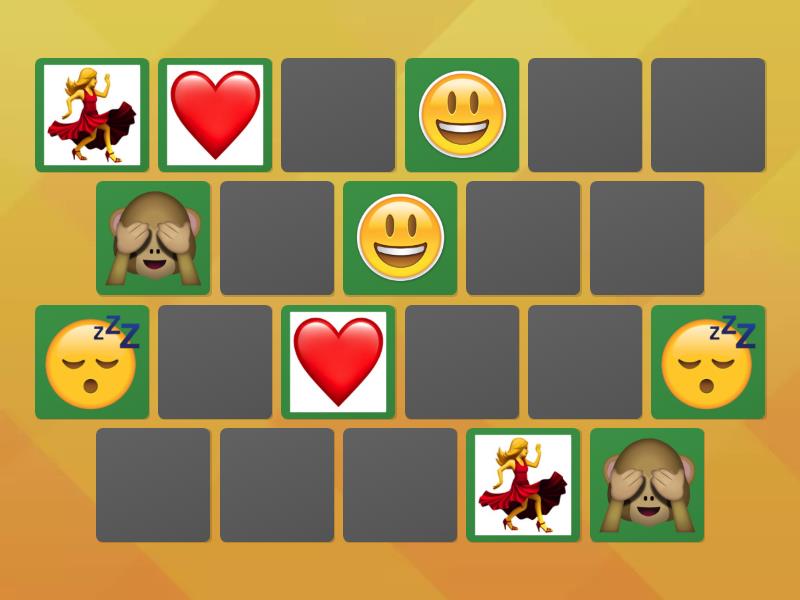 Memória dos emojis - Matching pairs