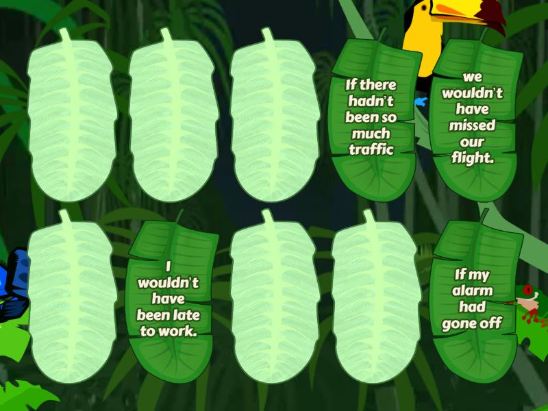 Third conditional sentences - Matching pairs