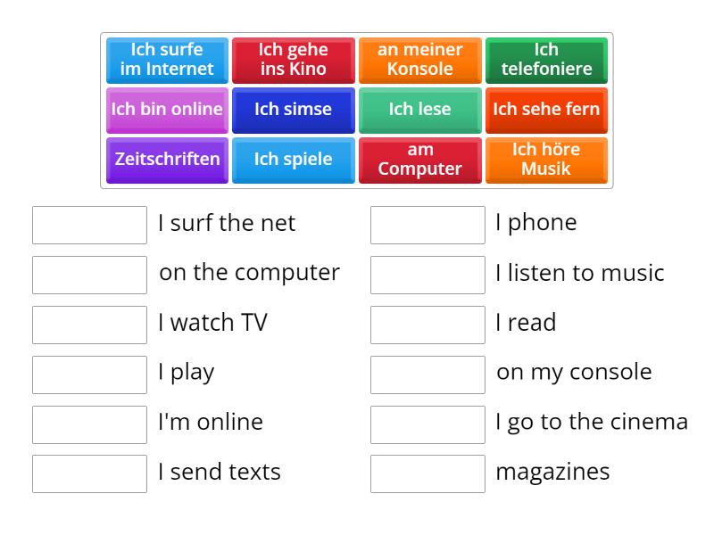 Die Medien heute - Match up