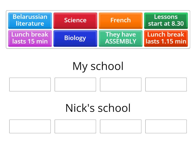 Form 6 Unit 7 Lesson 4 - Group sort