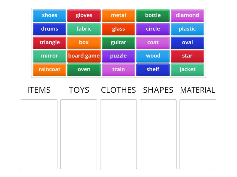 Categorizing - Group sort