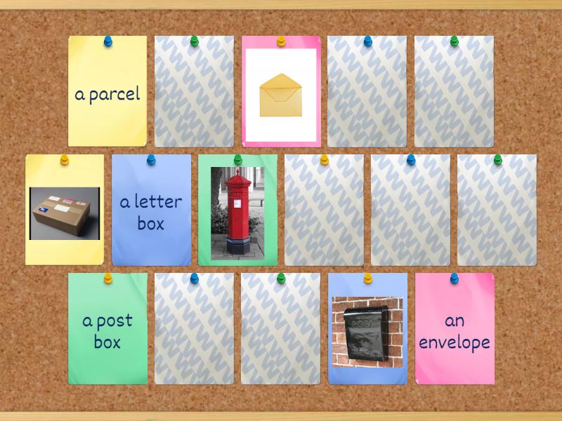 The Post Office (words) - Matching pairs