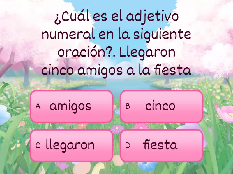 Los adjetivos - Quiz