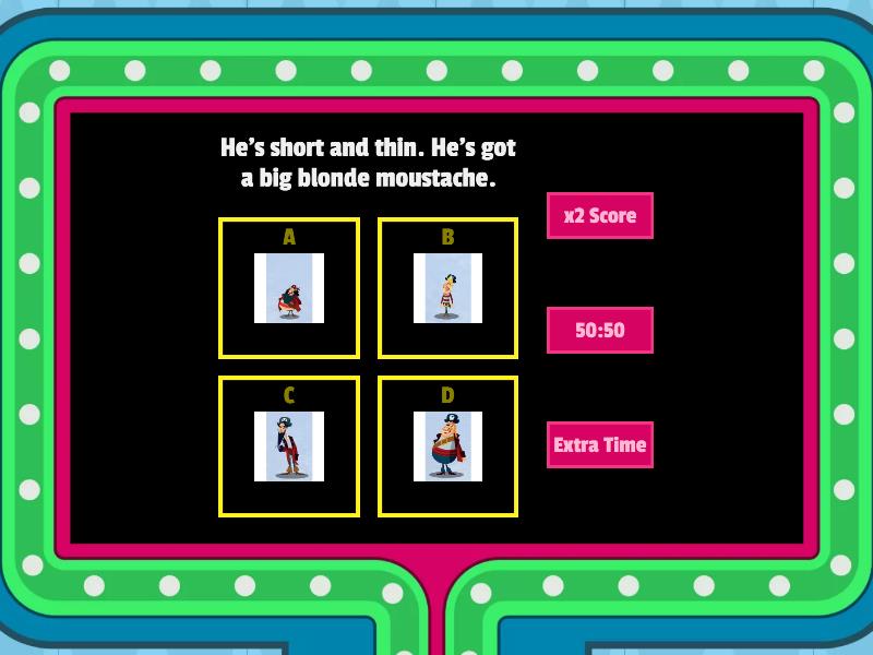 Appearance ( Power up 2 unit 3) - Gameshow quiz