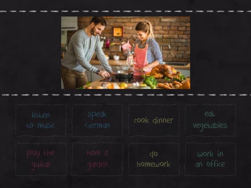 3A - 1c Verb phrases - Find the match