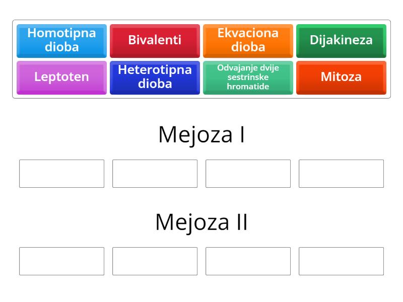 Mejoza - Group sort