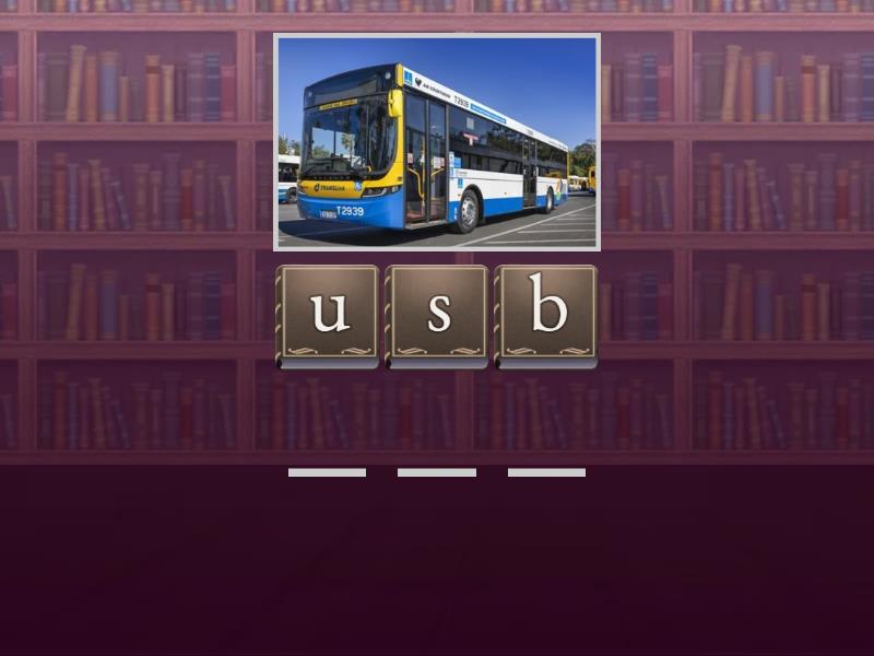 Everybody up 1 U8 Transportation - Anagram