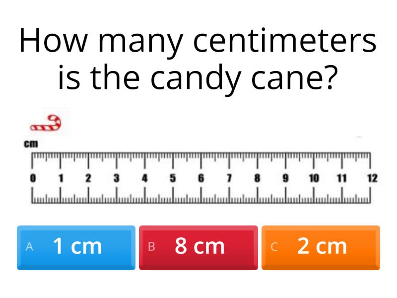 Measurement in Centimeters - Quiz
