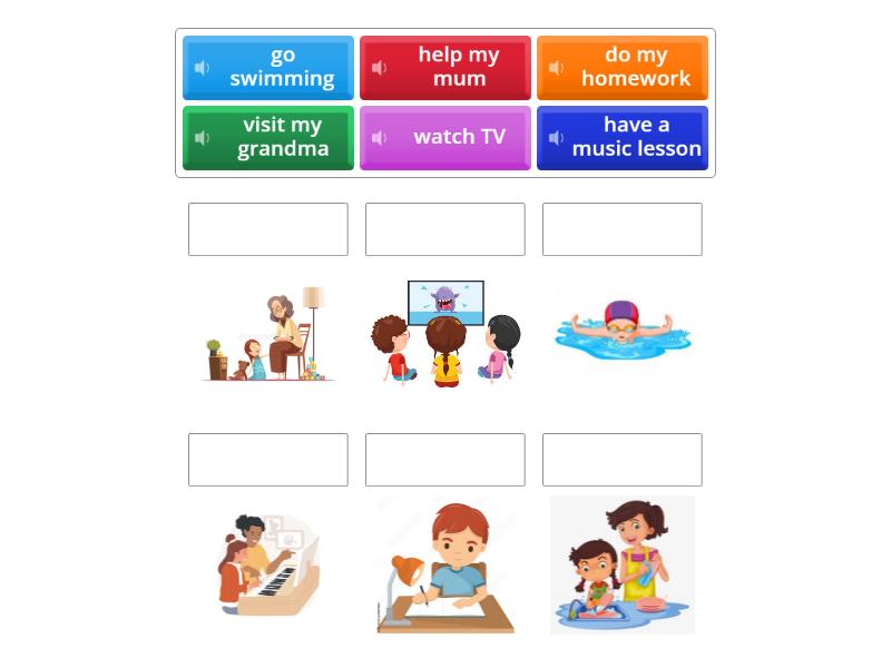 Activities FF2 unit 6 - Match up