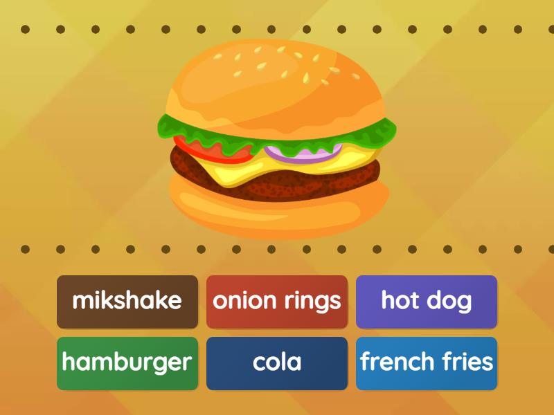 GESE Level 2 Lesson 14 Game 2 - Food Matching - Find the match