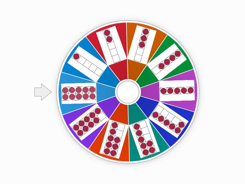 10 Frame Spinner - Spin the wheel