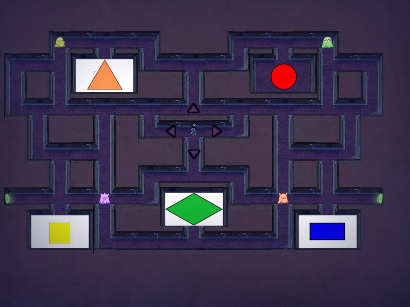 shapes - Maze chase