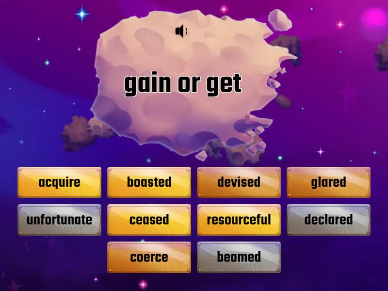 Grade 4 Journeys Lesson 18 Vocabulary Match - Find the match