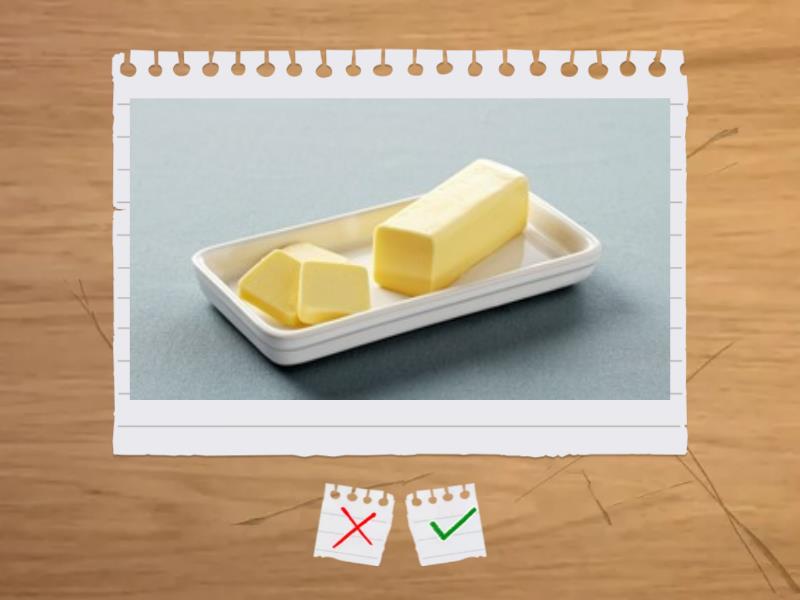 Food and Containers - Flash cards