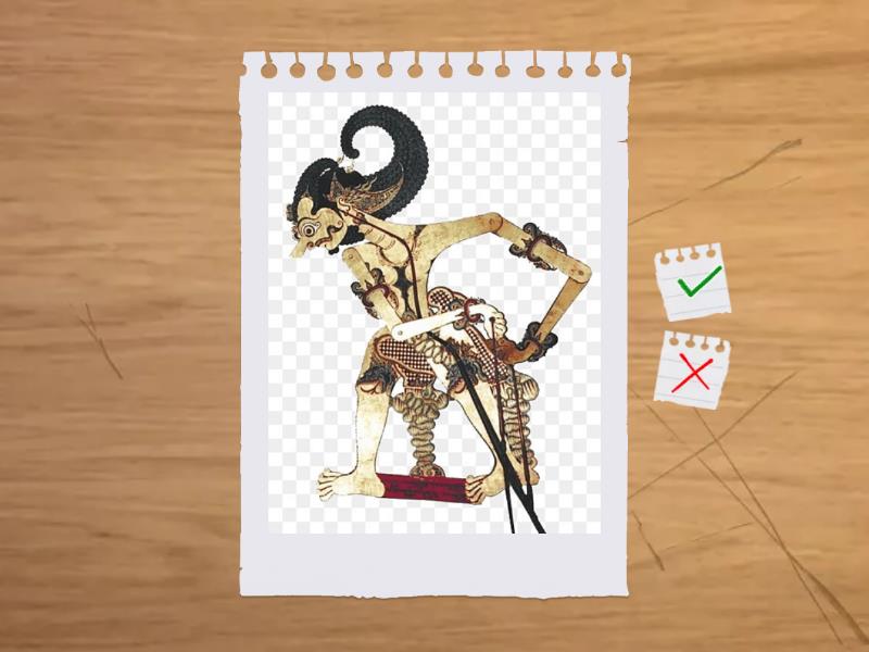 TOKOH WAYANG - Flash cards