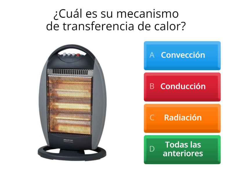 LOS MECANISMOS DE TRANSFERENCIA DE CALOR - Quiz