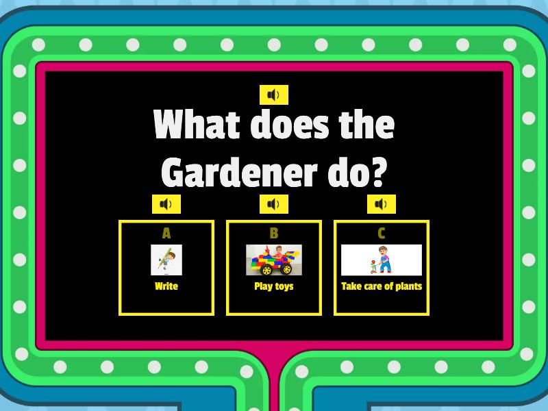 Community Helper - Gameshow quiz