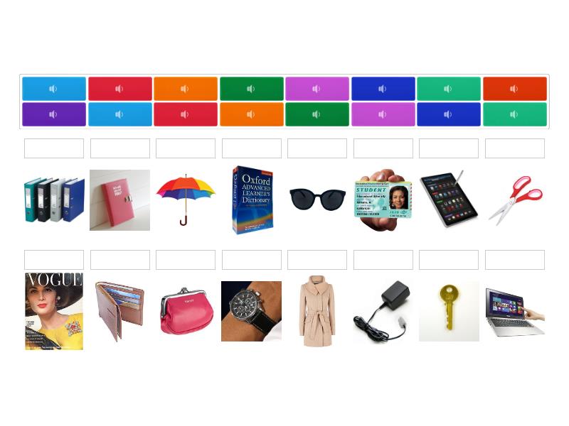 NEF 2A. Things. - Match up