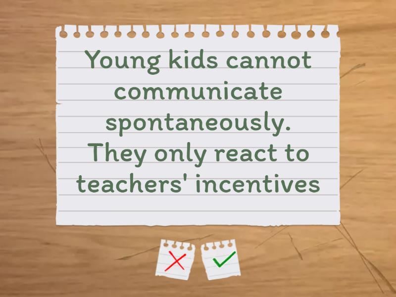 Ideas to think about. Yes or No? TUTOR - Flash cards