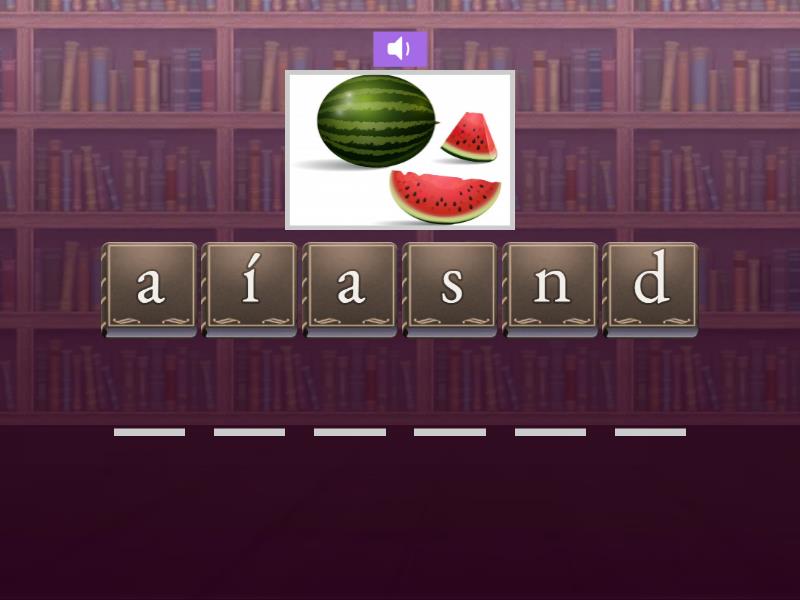 Ordeno palabras con D - Anagram