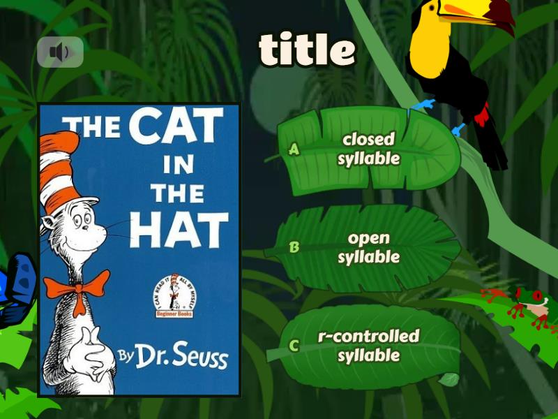 Syllable Sort (closed, open, & r-controlled) - Quiz