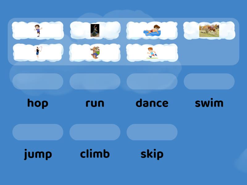 Movements verbs - Match up