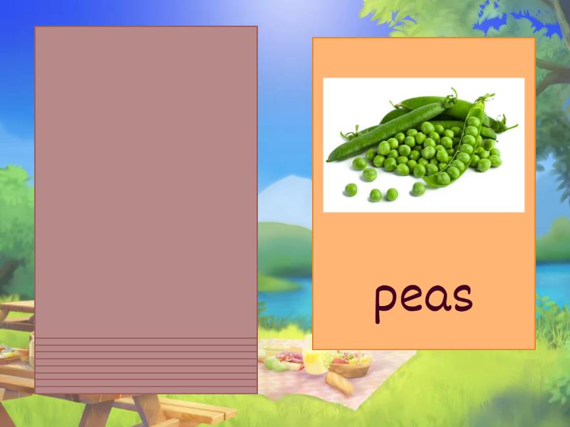 Food - Speaking cards
