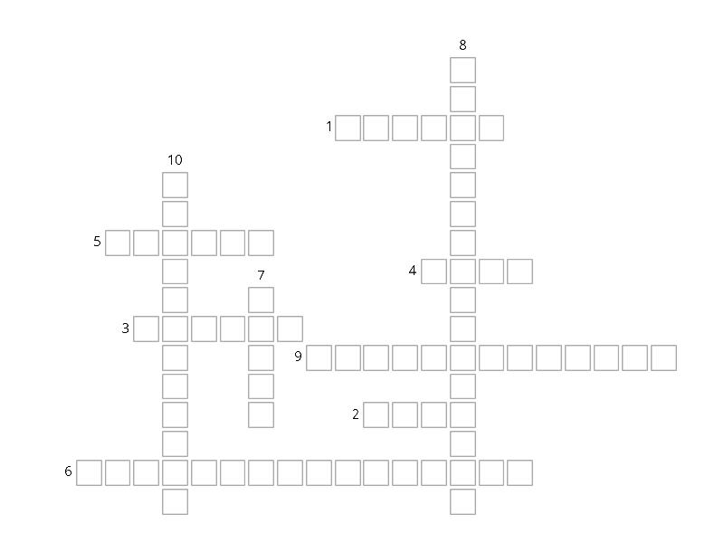 GAMES SENI BUDAYA "DASAR-DASAR SENI PERTUNJUKAN" - Crossword