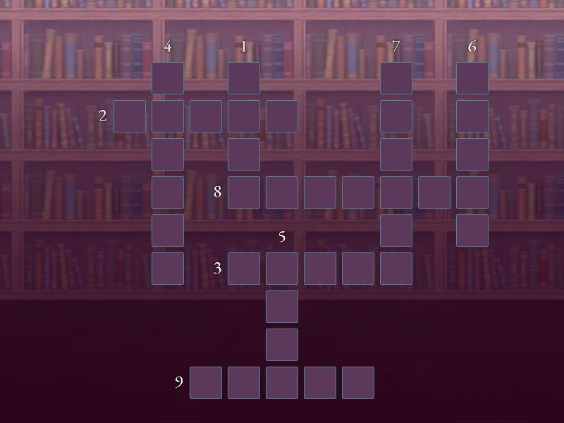 my level 3 unit 8 - Crossword