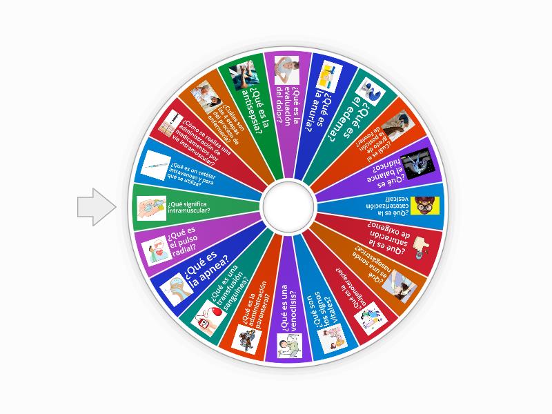 BINGO - Spin the wheel