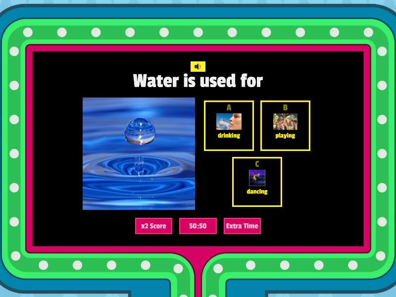 WATER - Gameshow quiz