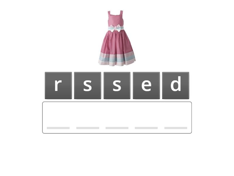 EF begin 9B Clothes - Anagram