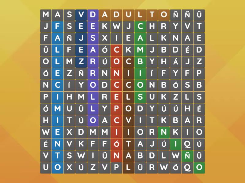 PSICOLOGIA DEL DESARROLLO - S1 - Wordsearch