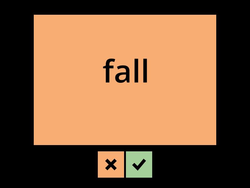 be- sing pp forms - Flash cards