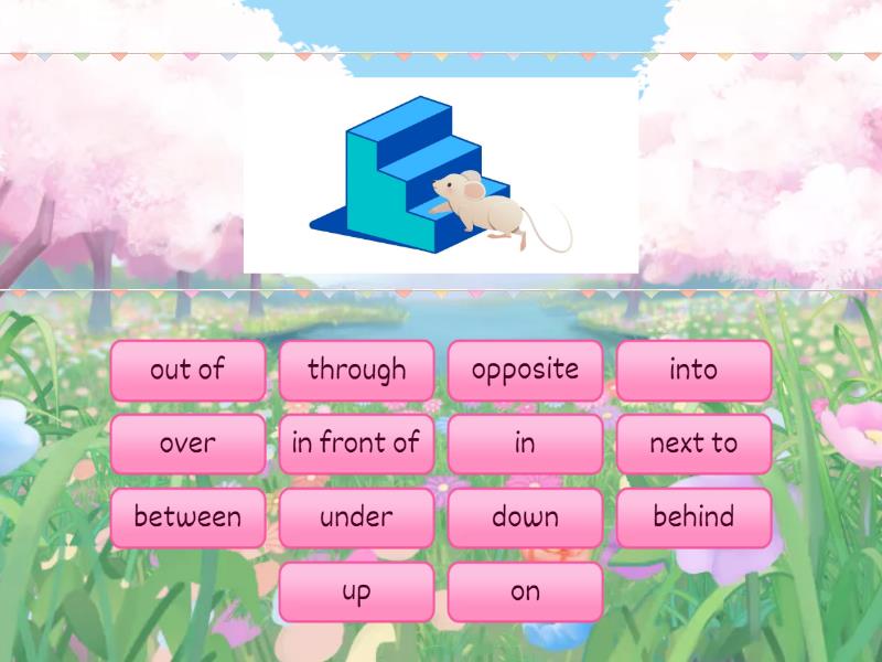 Prepositions A2 - Find the match