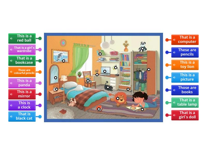room - Labelled diagram