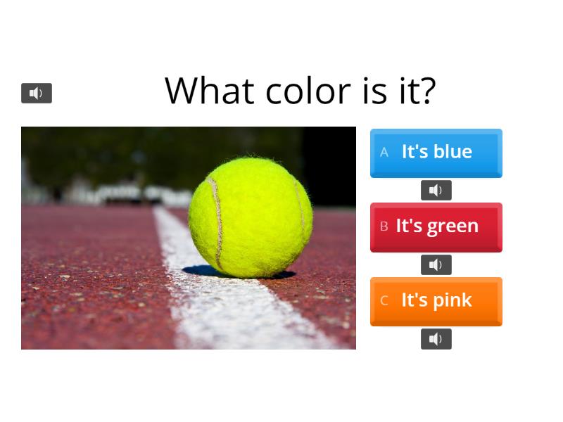 Unit 3: Colors - Quiz
